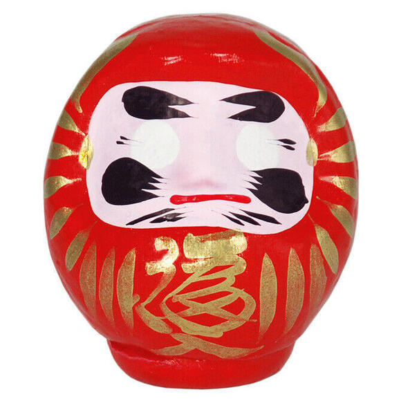 Other | Japanese 35h Red Lucky Fuku Daruma Wish Making Good Luck ...